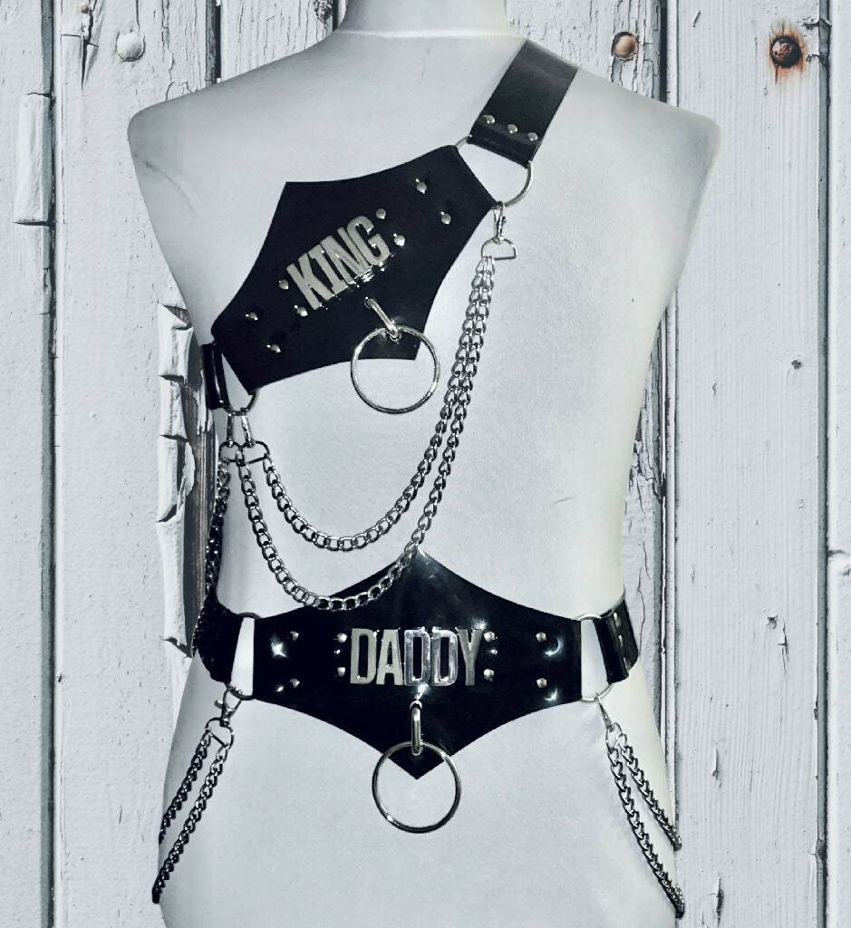 DADDY WORD BELT / HARNESS - BOLD EDITION – Charmskool Shop